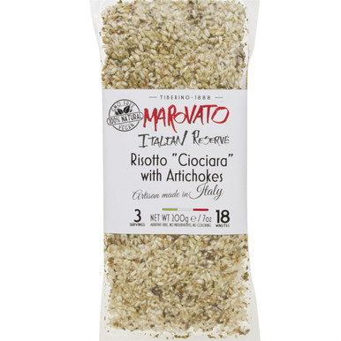 Tiberino's Real Italian Meals - Risotto "Ciociara" Artichokes