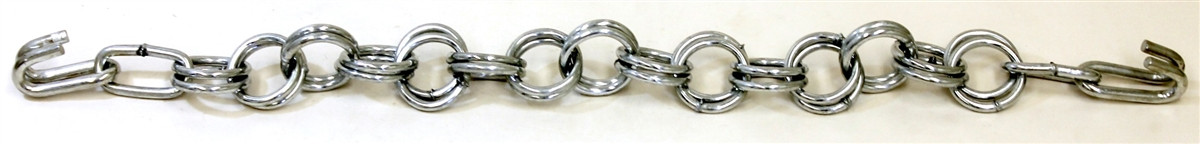 Double Ring Cross Chain - Part no. CC212