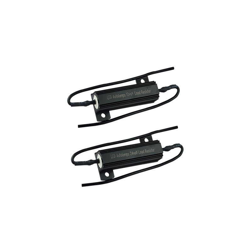LED Load Resistor 12 Volt 50 Watt 6? Ohms, Twin Blister LR2/2 - ASAP ...