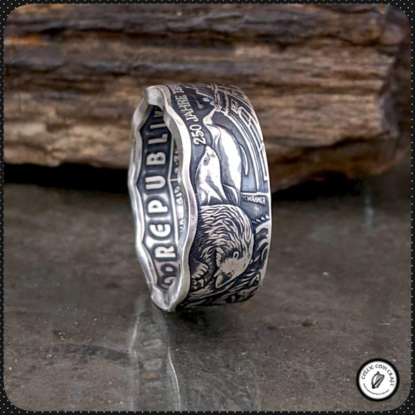 Austria Vienna Zoo Coin Ring