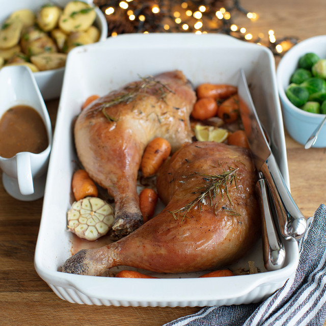 Free Range Bronze Turkey Legs