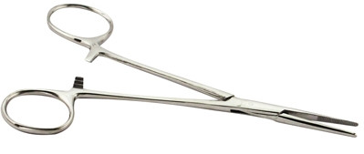 5-1/2" Self-Locking Straight Forceps - Utopia Tools