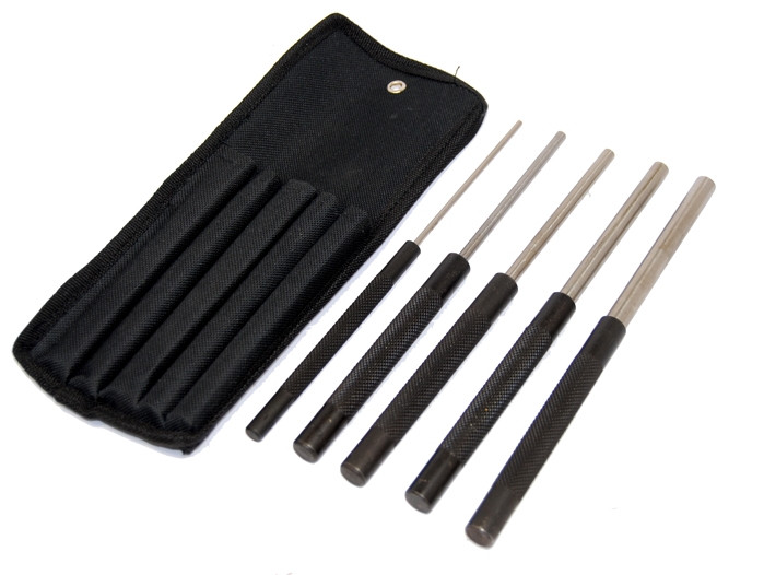 Steel Long Drive Pin Punch Set