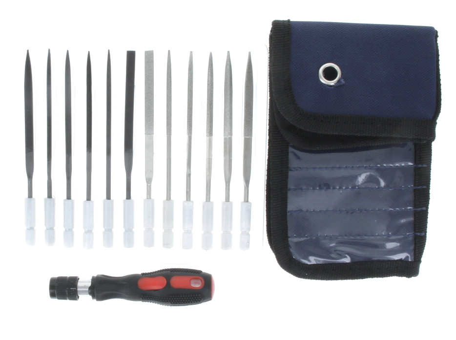 Heavy Handle Diamond File Set