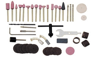 Deluxe Rotary Tool Kit With Flex Shaft And Foot Control
