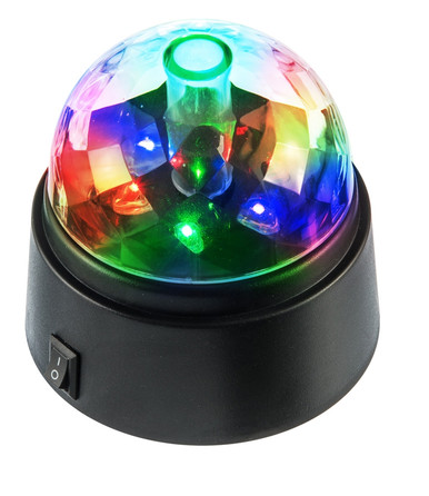 Multi Colored Revolving Disco Ball