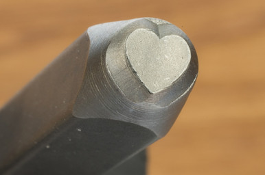 Metal Heart Punch 6mm