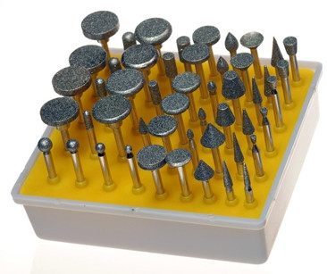 Diamond Rotary Tool Kit 600grit 50PC Ultra Fine
