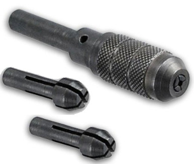 3Pc Pin Chuck Set, 1Mm, 2Mm, 3.0Mm