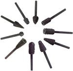 Rotary Wood Rasp Set 10 Piece