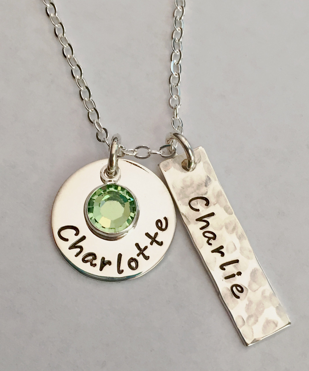 Custom 2015 Cap & Diploma Grad Necklace ~ Sterling Heart Songs Jewelry