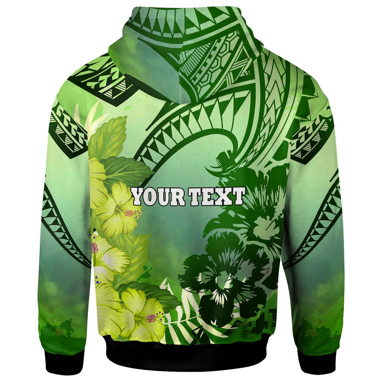 Hawaii Custom Polynesian Hoodie Kapaa High School Hawaiian Warrior