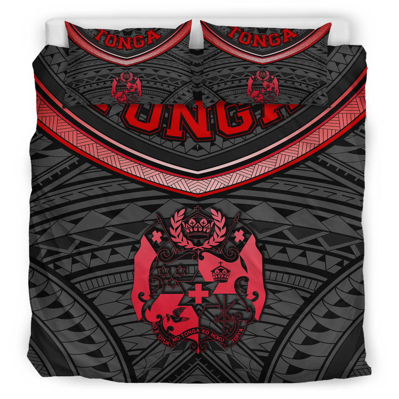 Tonga Bedding Set Tonga Polynesian Tribal