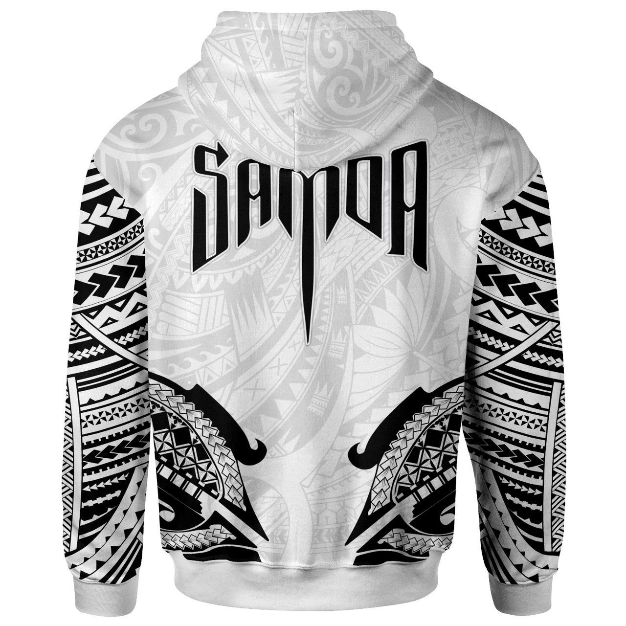 Samoa Hoodie Samoan Pride Polynesian Tattoo Pattern