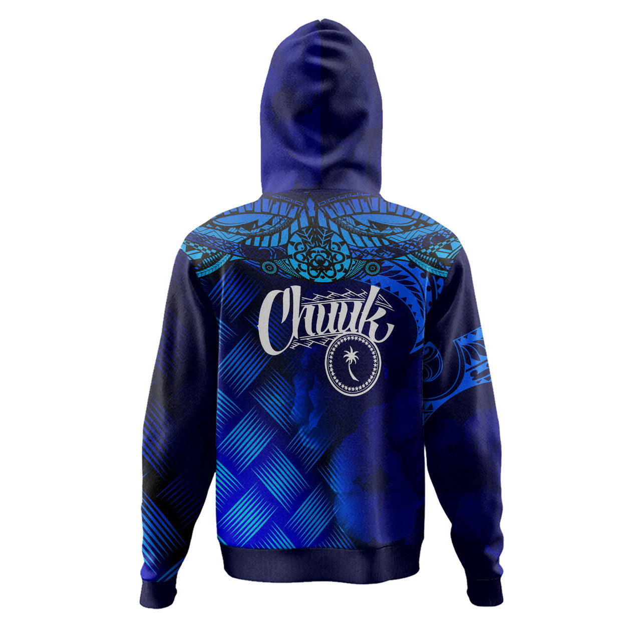 Chuuk Polynesian Hoodie Lauhala Coat Of Arms