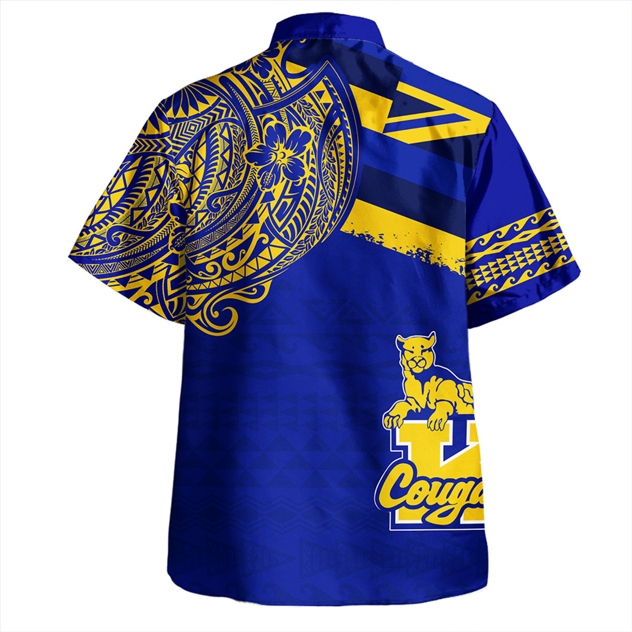 Hawaii Hawaiian Shirt Henry J Kaiser High School Flag With Crest Style