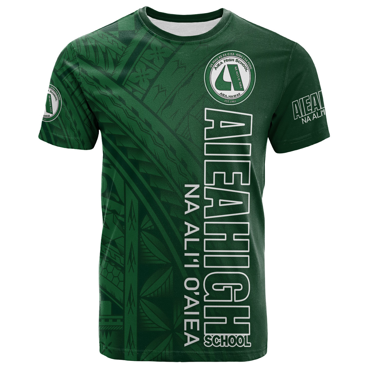Hawaii Aiea High School T Shirt Custom Na Alii Oaiea Hawaii Patterns