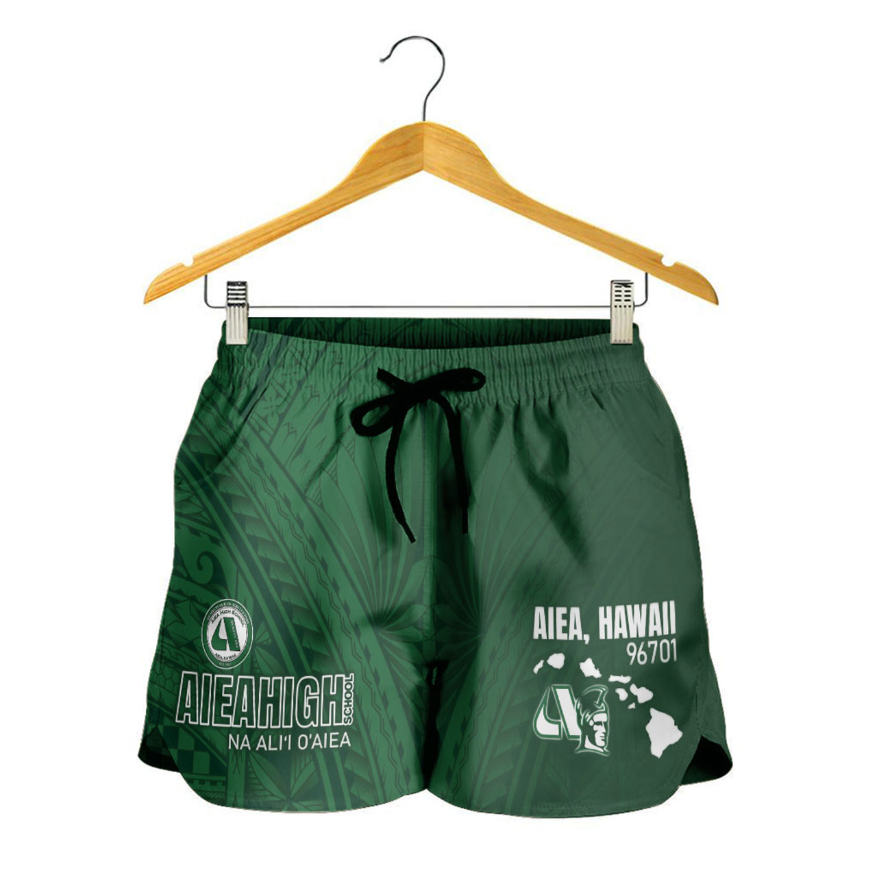 Hawaii Aiea High School Women Shorts Na Alii Oaiea Hawaii Patterns