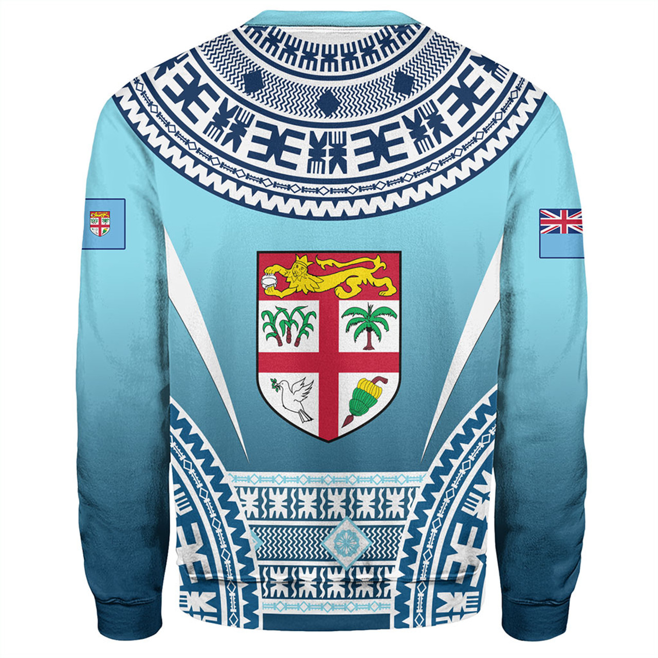 Fiji Sweatshirt Pattern Traditional Circle Style