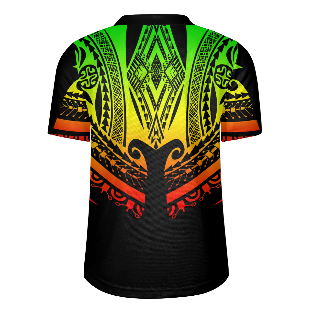 Polynesian Custom Personalised Rugby Jersey Polynesian Tattoo Style