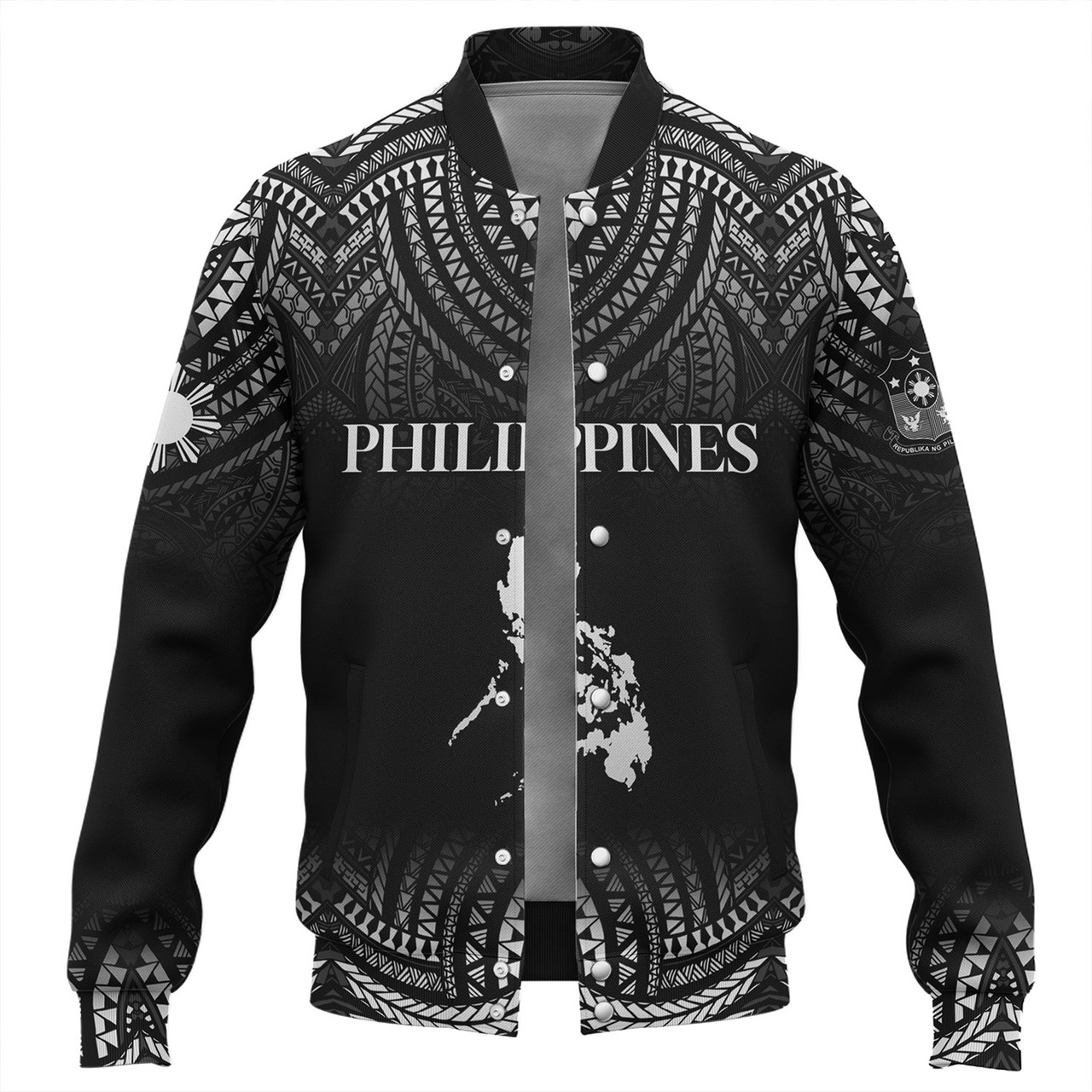 Philippines Filipinos Custom Personalised Baseball Jacket Filipino