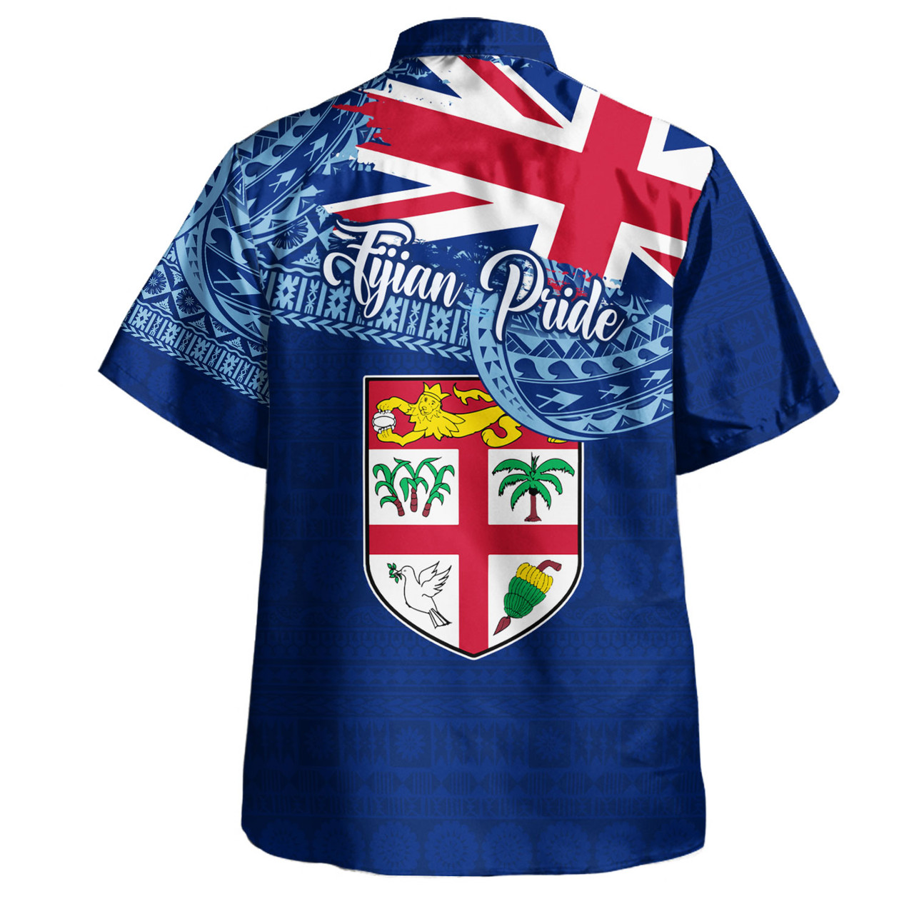 Fiji Hawaiian Shirt Custom Fijian Pride Masi Patterns