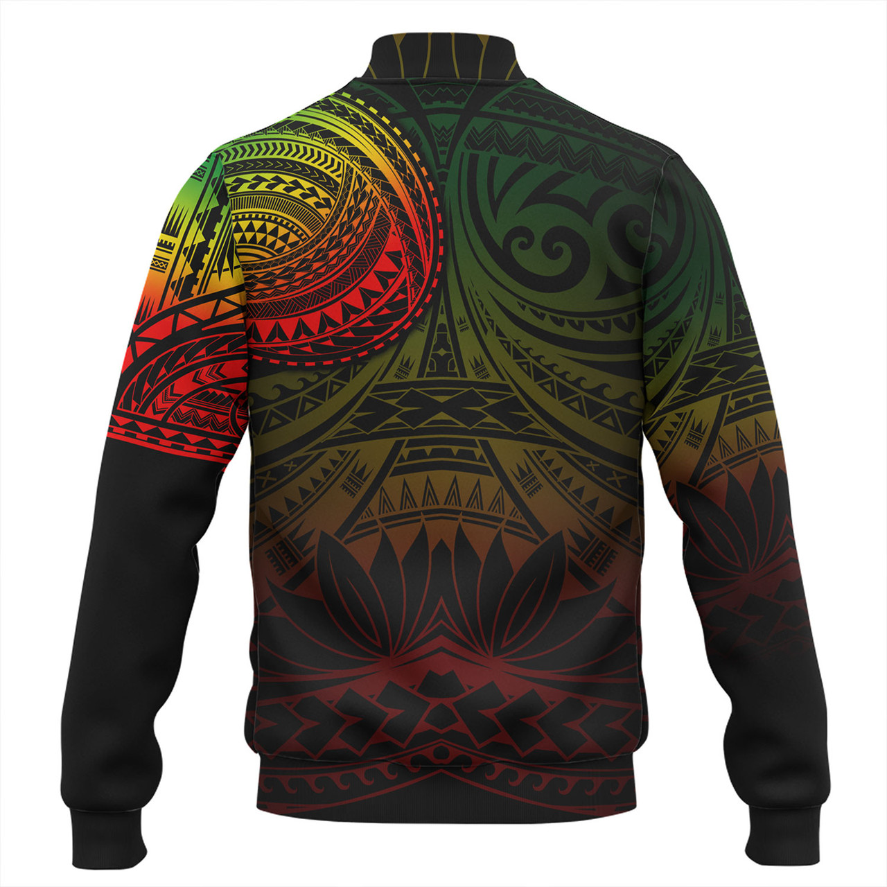 Polynesian Baseball Jacket Polynesian Pattern Special Design