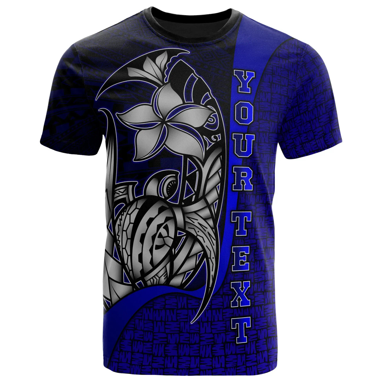Federated States Of Micronesia Custom Personalised T Shirt Blue
