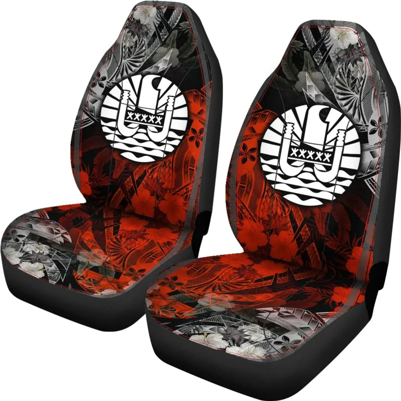 Tahiti Polynesian Car Seat Covers Vintage Polynesian Turtle