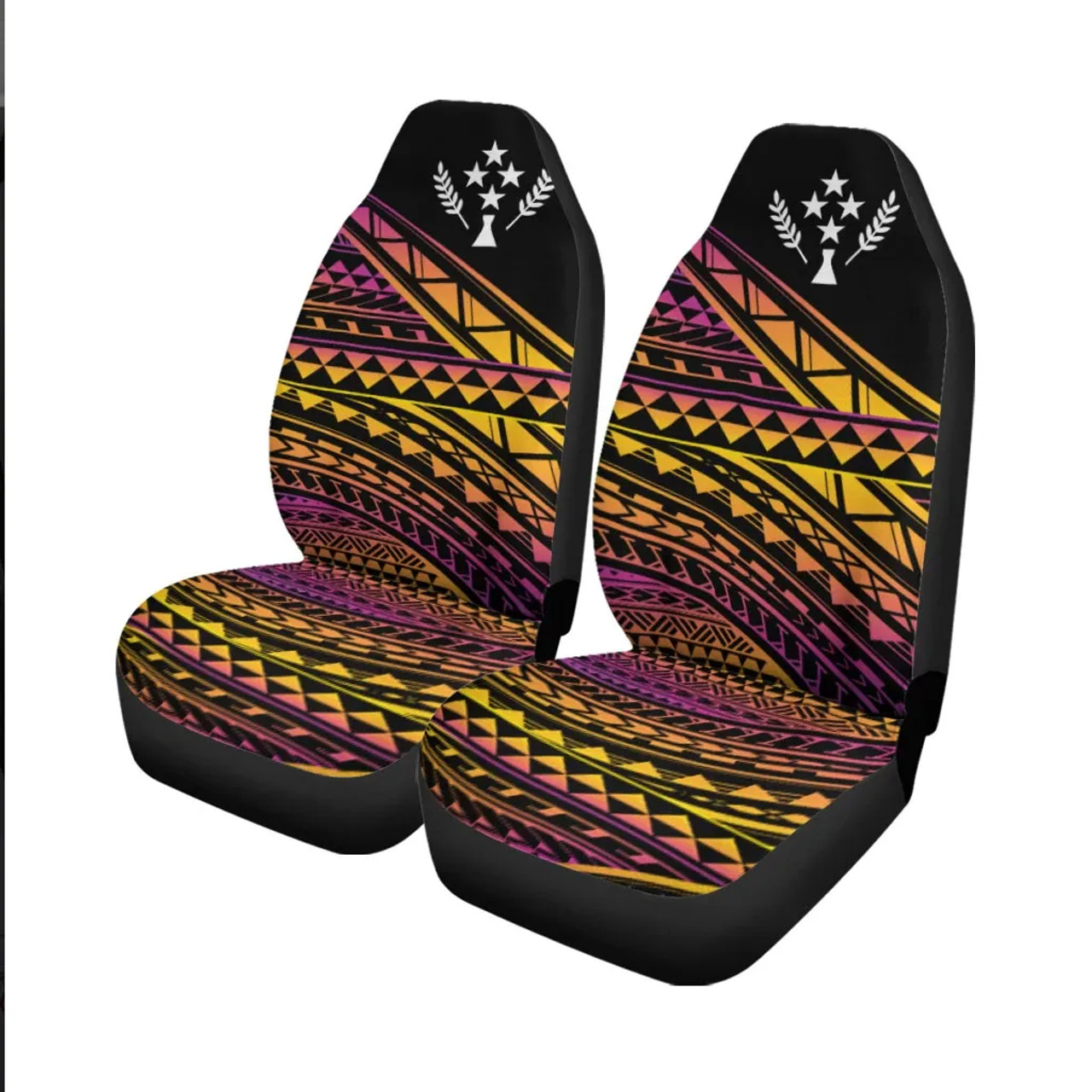 Kosrae State Car Seat Cover Special Polynesian Ornaments