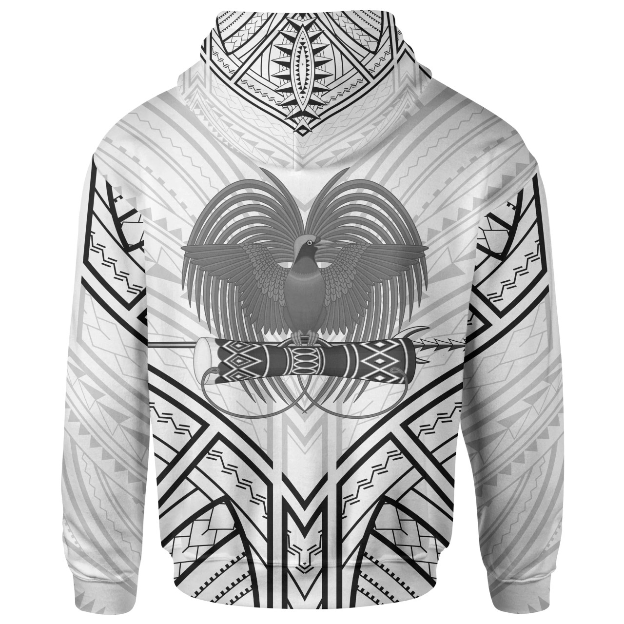 Papua New Guinea Hoodie Papua New Guinea Seal Tribal Patterns