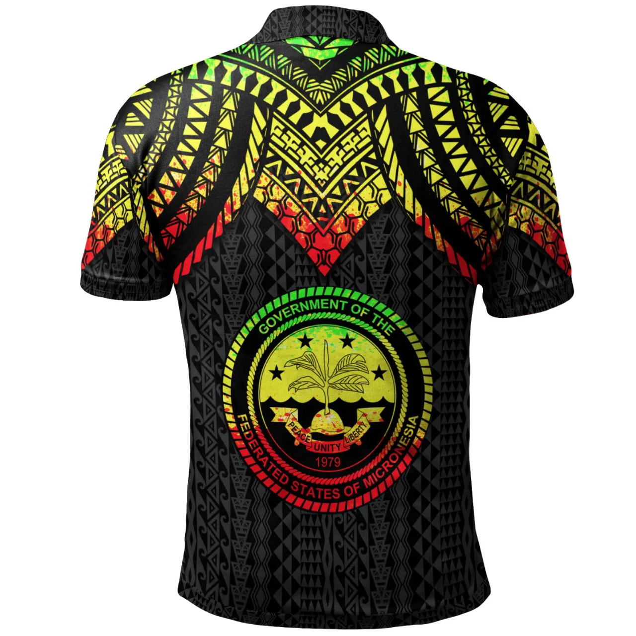 Federated States Of Micronesia Custom Personalised Polo Shirt