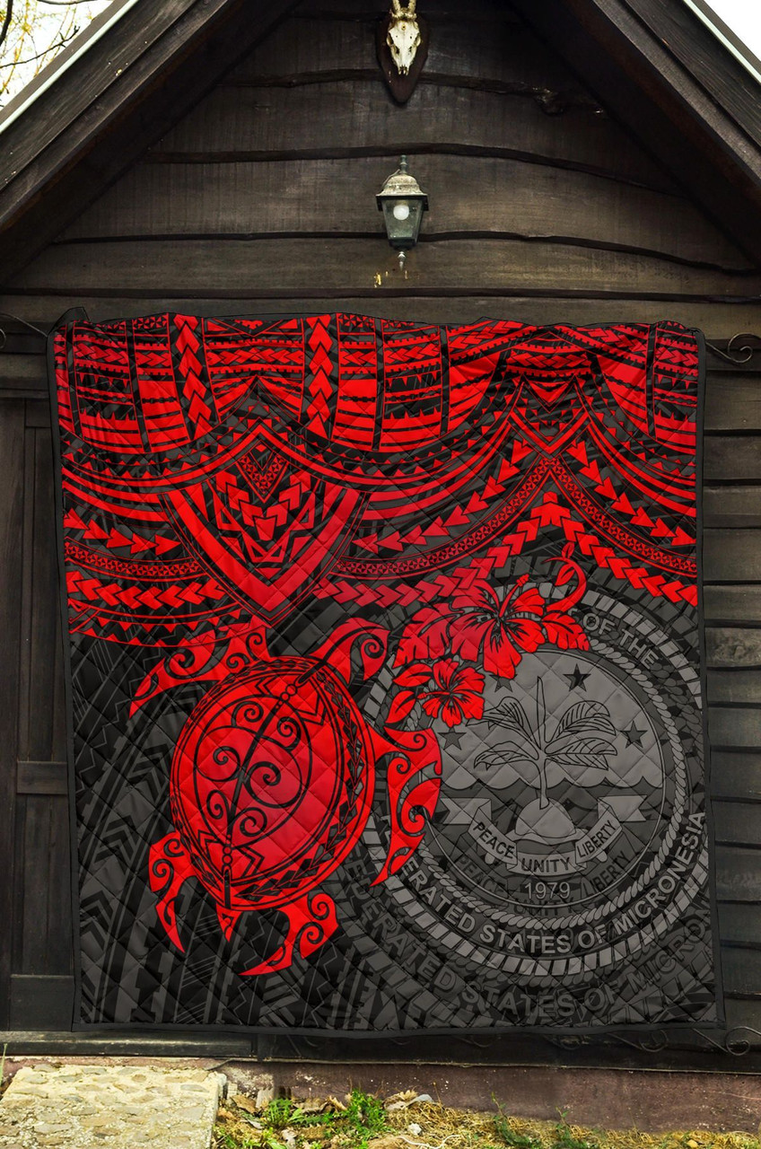 Federated States Of Micronesia Premium Quilt Federated States Of