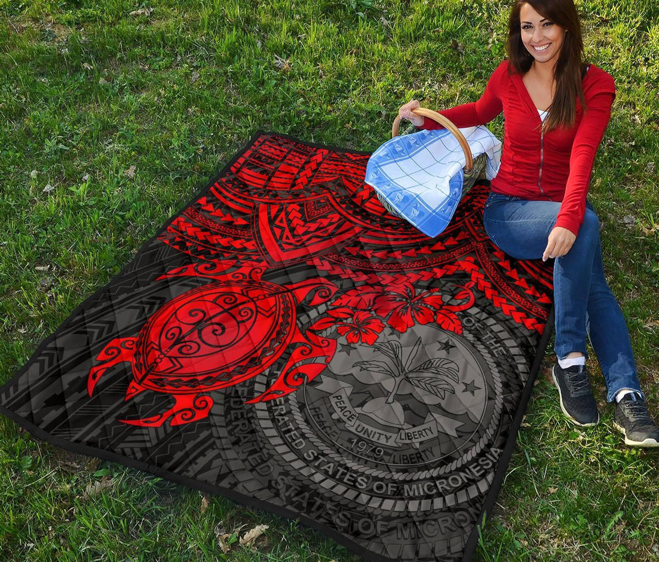 Federated States Of Micronesia Premium Quilt Federated States Of