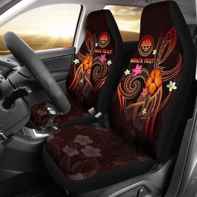 Federated States Of Micronesia Polynesian Personalised Car Seat Covers