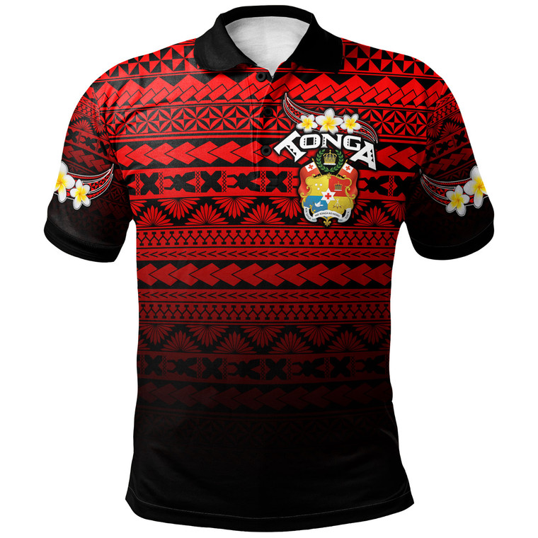 Tonga Polo Shirt Custom Tongan Patterns Culture