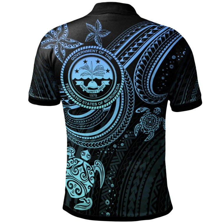 Federated States Of Micronesia Custom Personalised Polo Shirt Coat Of