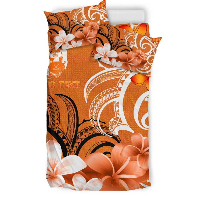 Custom Tonga Personalised Bedding Set Tongan Spirit