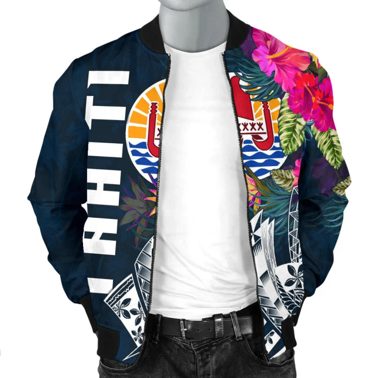 Tahiti Bomber Jacket Tahiti Summer Vibes