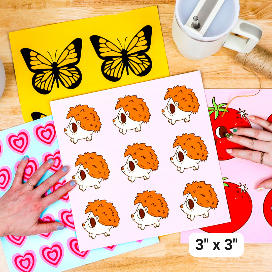 Custom 3M Die-Cut Sticker Sheets | Shirts From Fargo