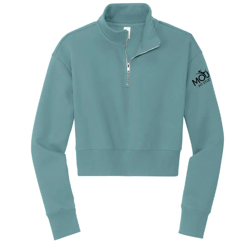 Mojo Fit Studios | Ladies Embroidered Half Zip Fleece