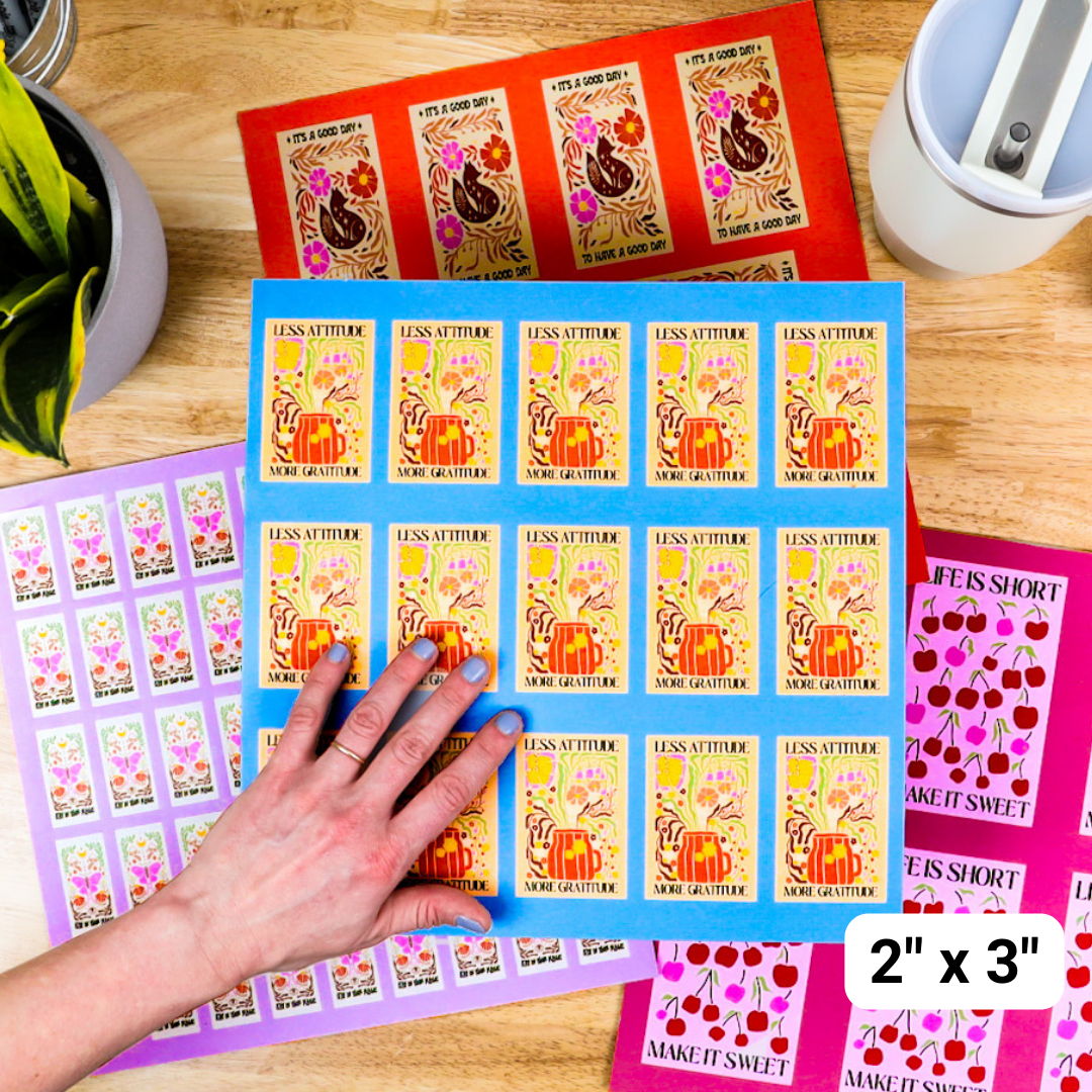 Custom Rectangle Stickers | Shirts From Fargo