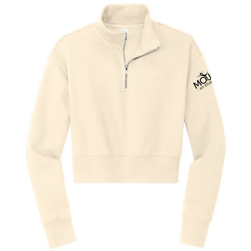 Mojo Fit Studios | Ladies Embroidered Half Zip Fleece