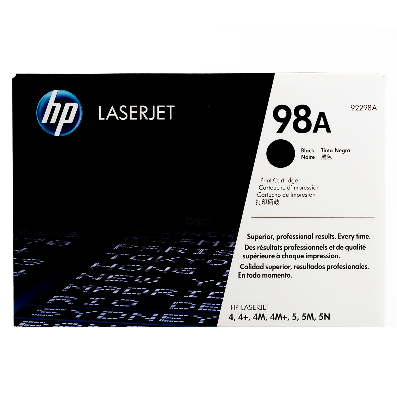 Original HP 98A Black LaserJet Toner Cartridge (92298A)