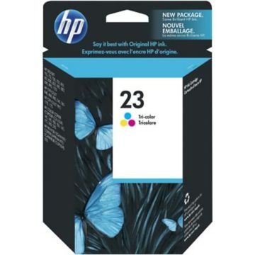 Original HP 23 Cyan, Magenta, Yellow Ink Cartridge (C1823D)