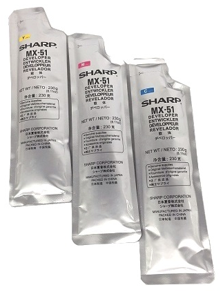 Original Sharp Mx-4101 Color Developer Kit