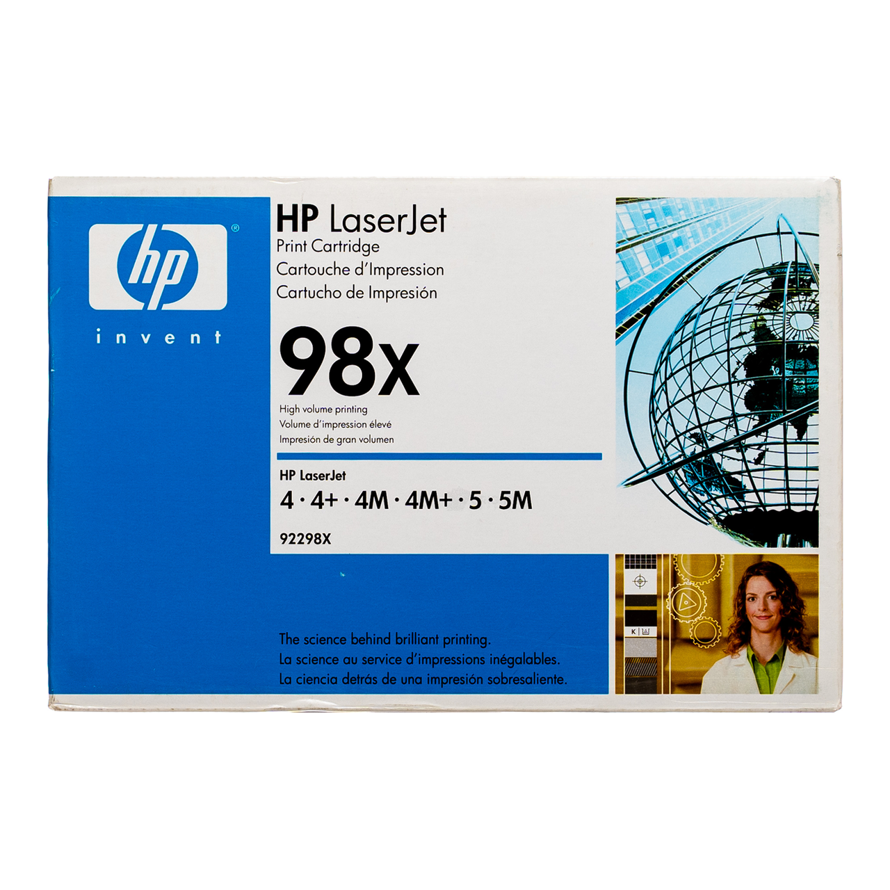 Original HP 98X Black LaserJet Toner Cartridge (92298X)