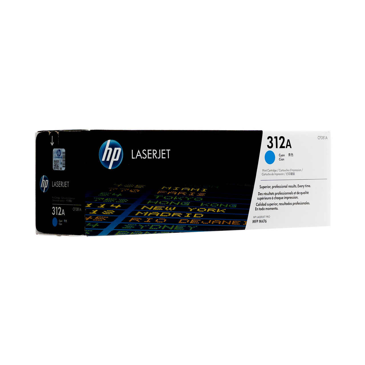 Original HP 312A Cyan LaserJet Toner Cartridge (CF381A)
