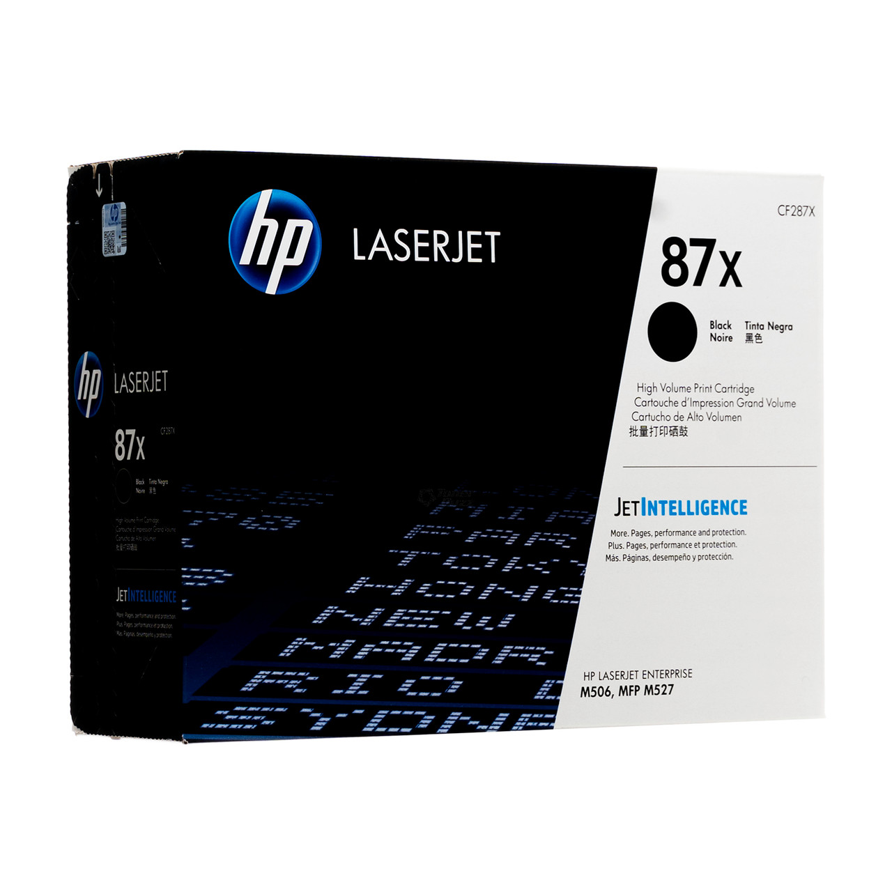 Original HP 87X Black High-Yield LaserJet Toner Cartridge (CF287X)