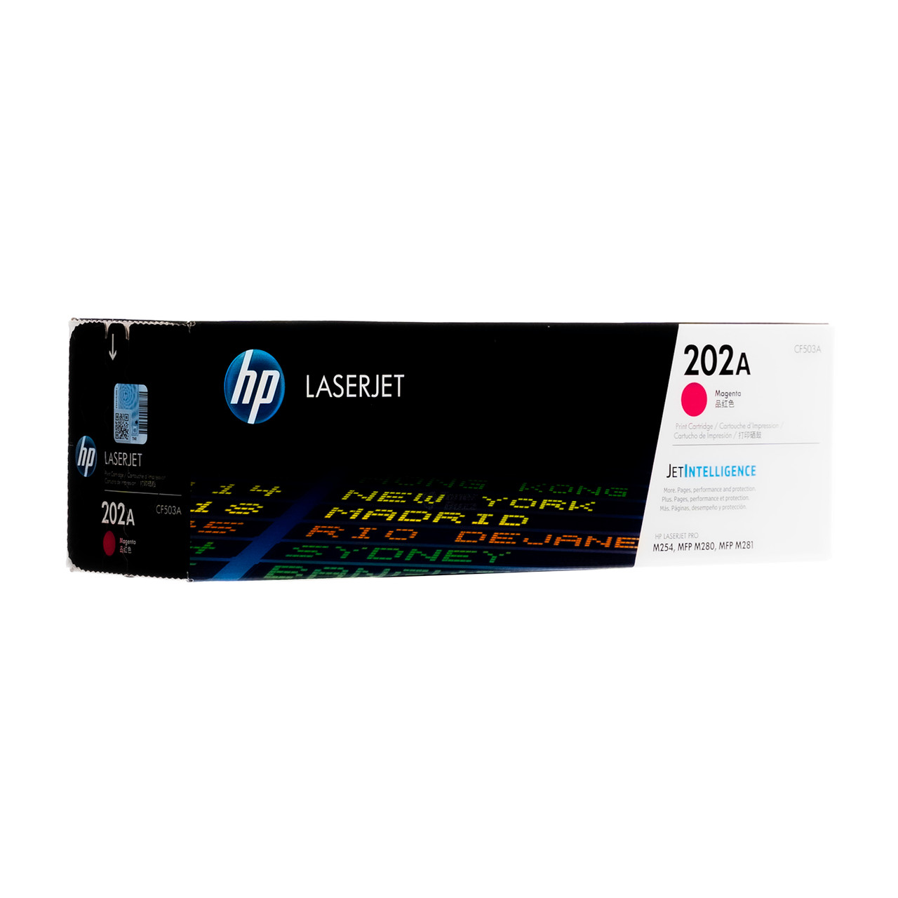Original HP 202A Magenta LaserJet Toner Cartridge (CF503A)